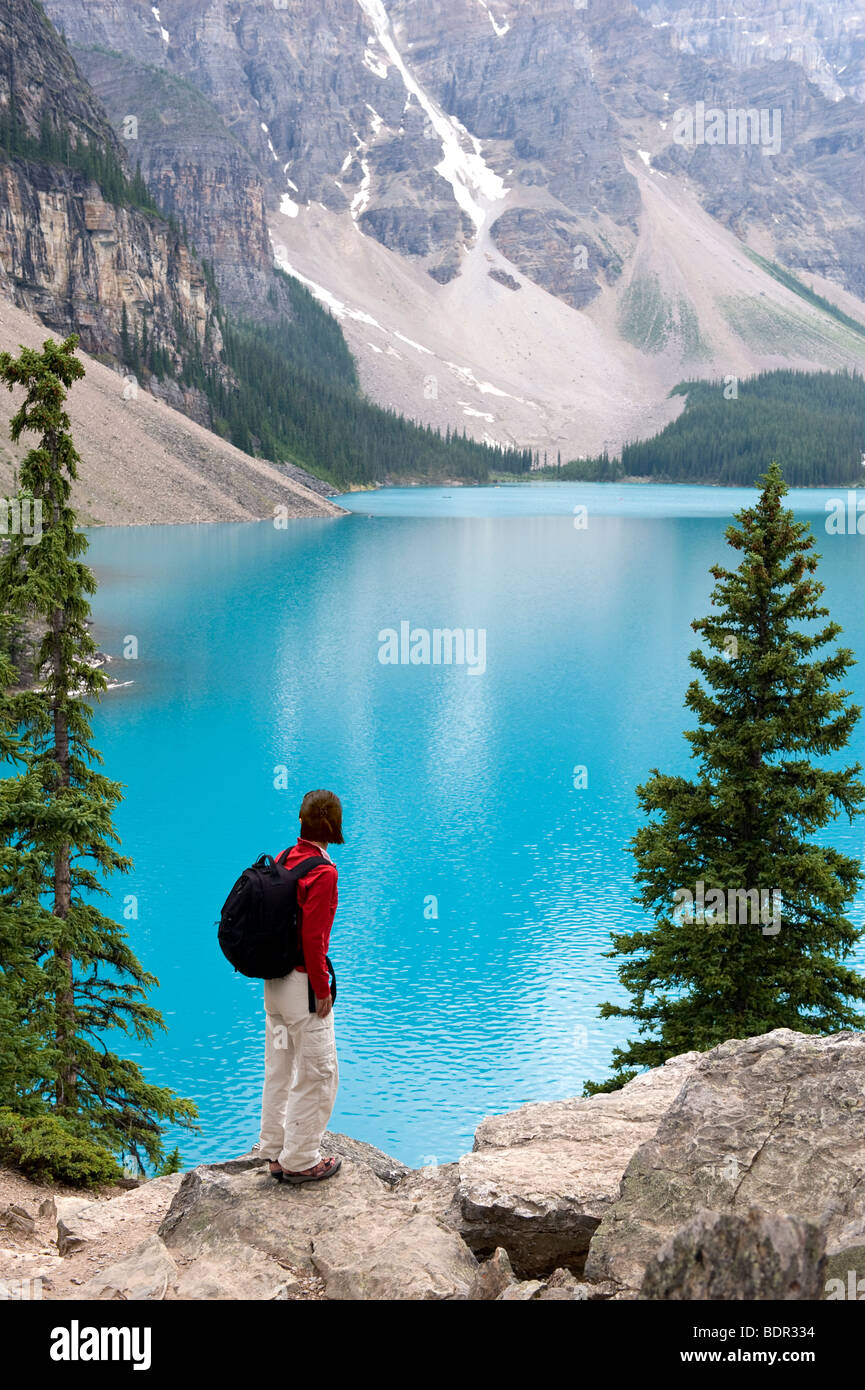Parc national du lac banff Banque de photographies et d’images à haute ...