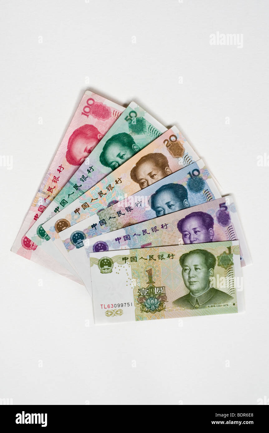 Billets de banque en yuan chinois 100 Banque de photographies et d ...