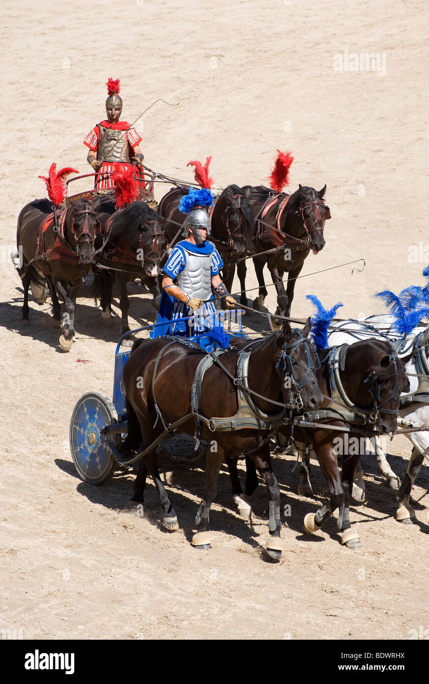 Chevaux de char romains Banque de photographies et d’images à haute ...