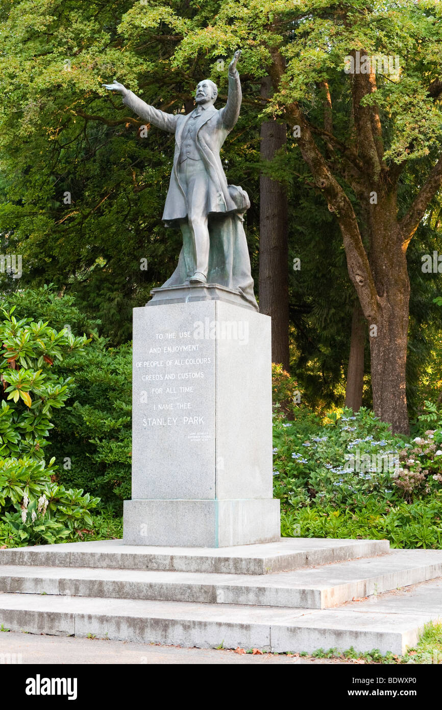 Statue de seigneur stanley Banque de photographies et d’images à haute ...
