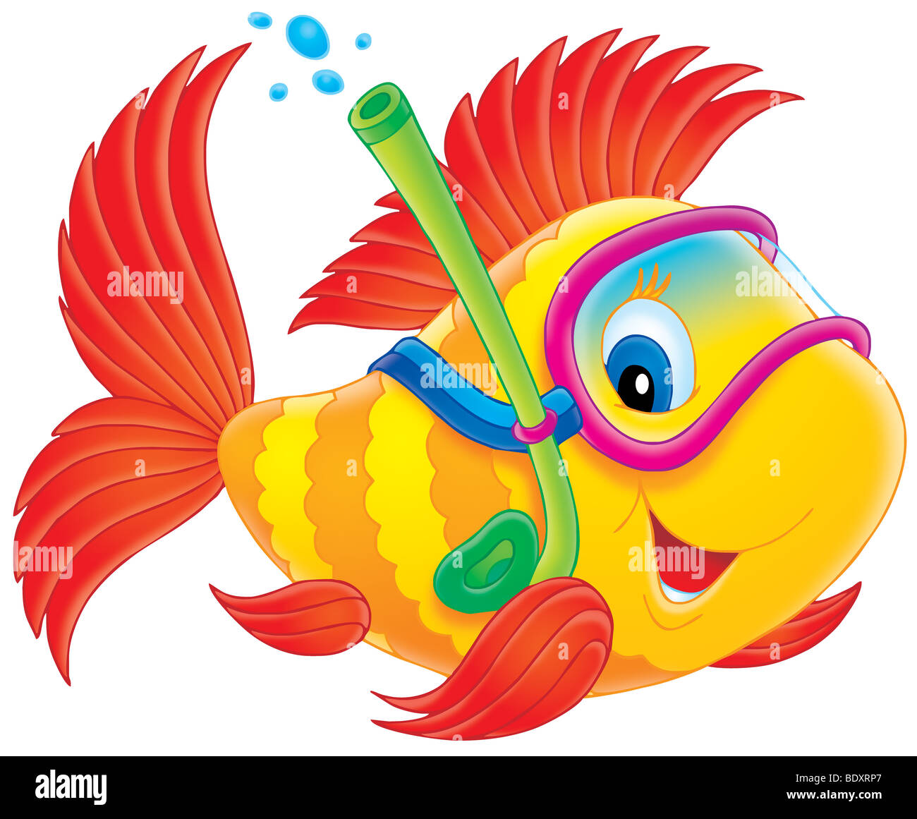 Dessin poisson humoristique Banque de photographies et d’images à haute ...