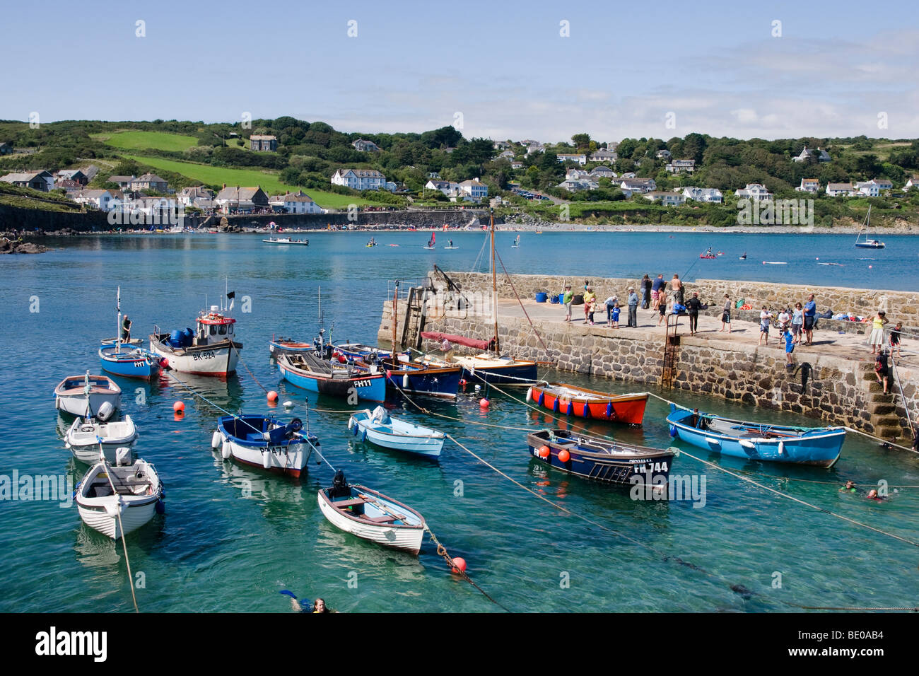 Coverack bay Banque de photographies et d’images à haute résolution - Alamy
