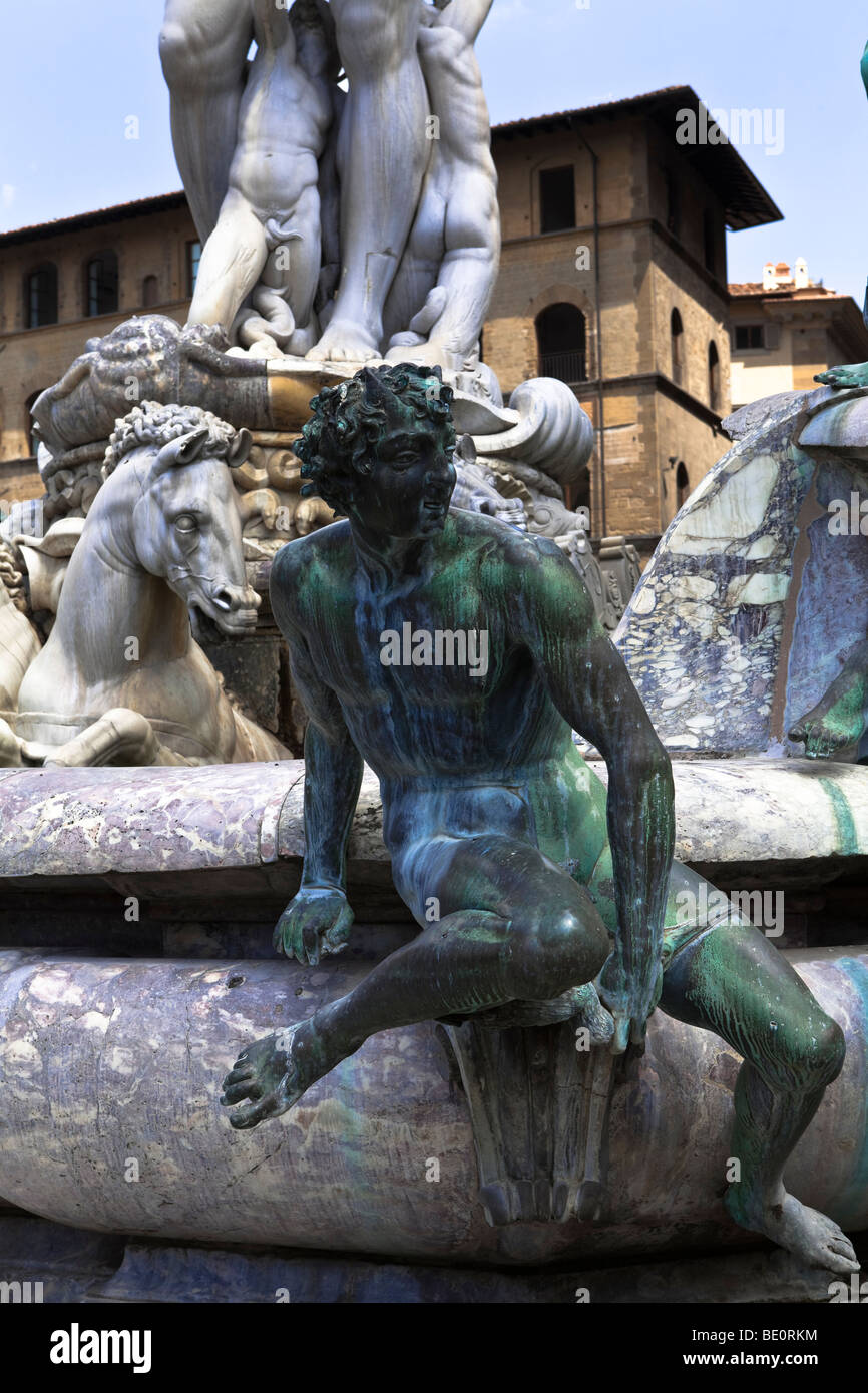 Fontaine de neptune florence Banque de photographies et d’images à ...