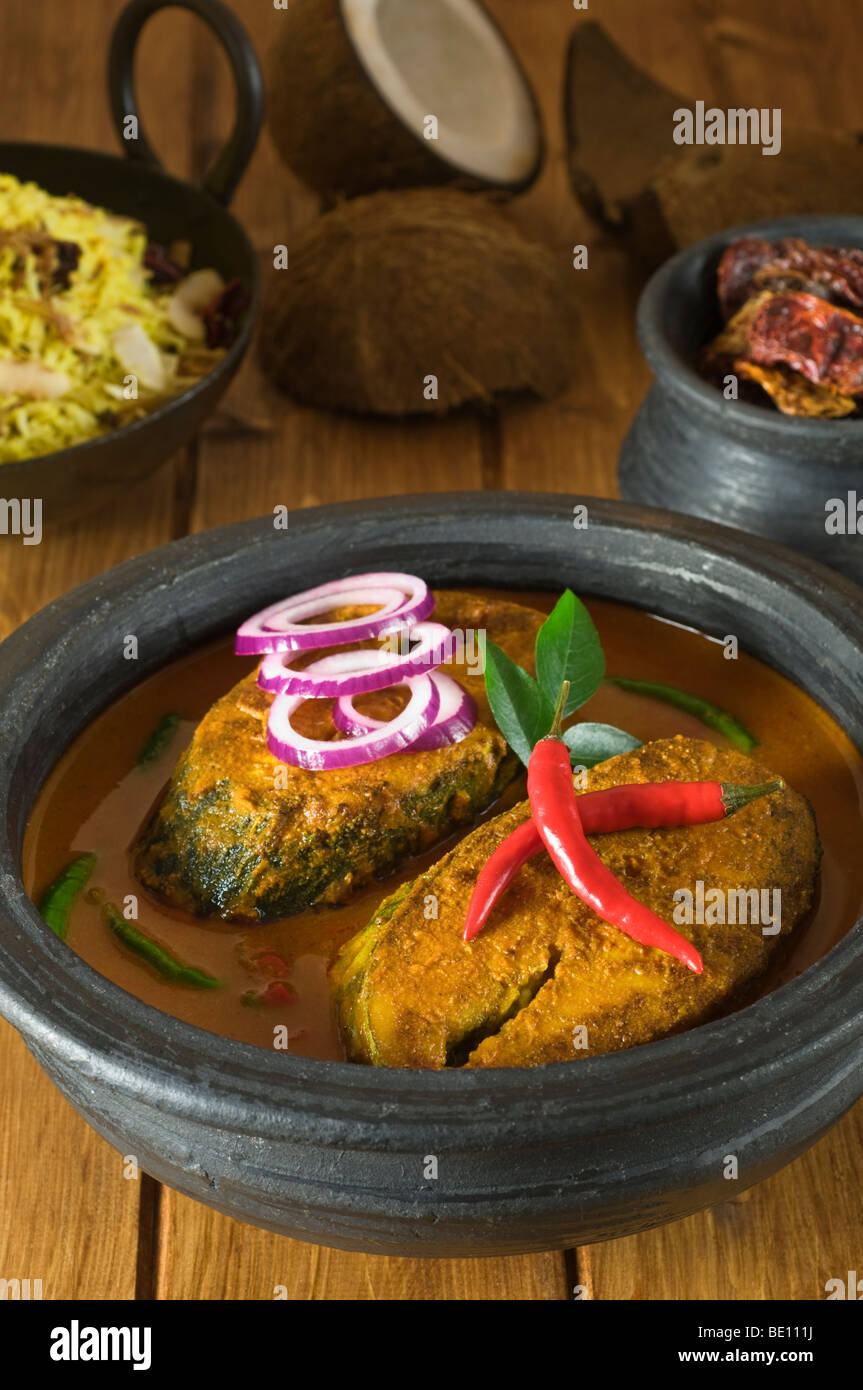 Goan fish curry Banque de photographies et d’images à haute résolution ...