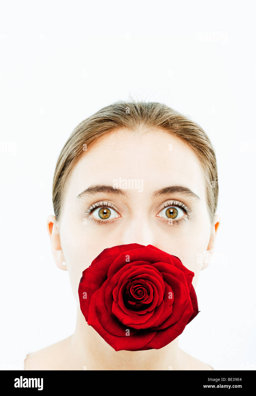 Rose dans la bouche Banque de photographies et d’images à haute ...