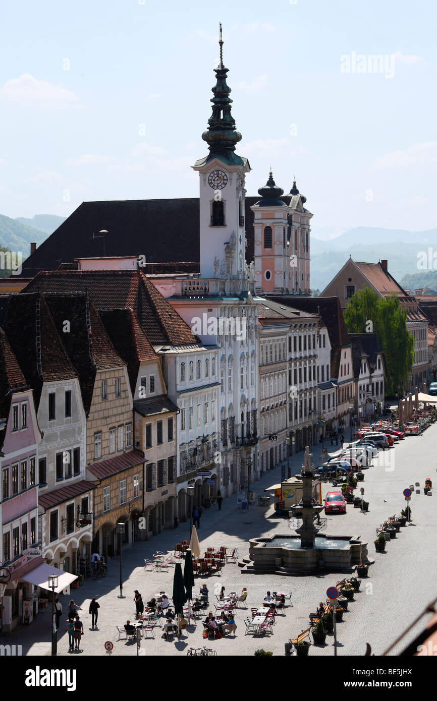 Steyr town square town hall Banque de photographies et d’images à haute ...