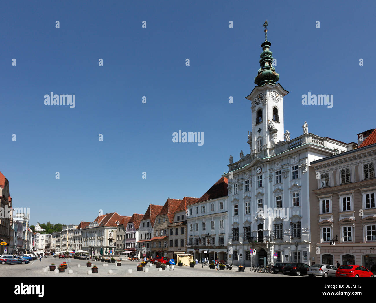 Steyr town square town hall Banque de photographies et d’images à haute ...