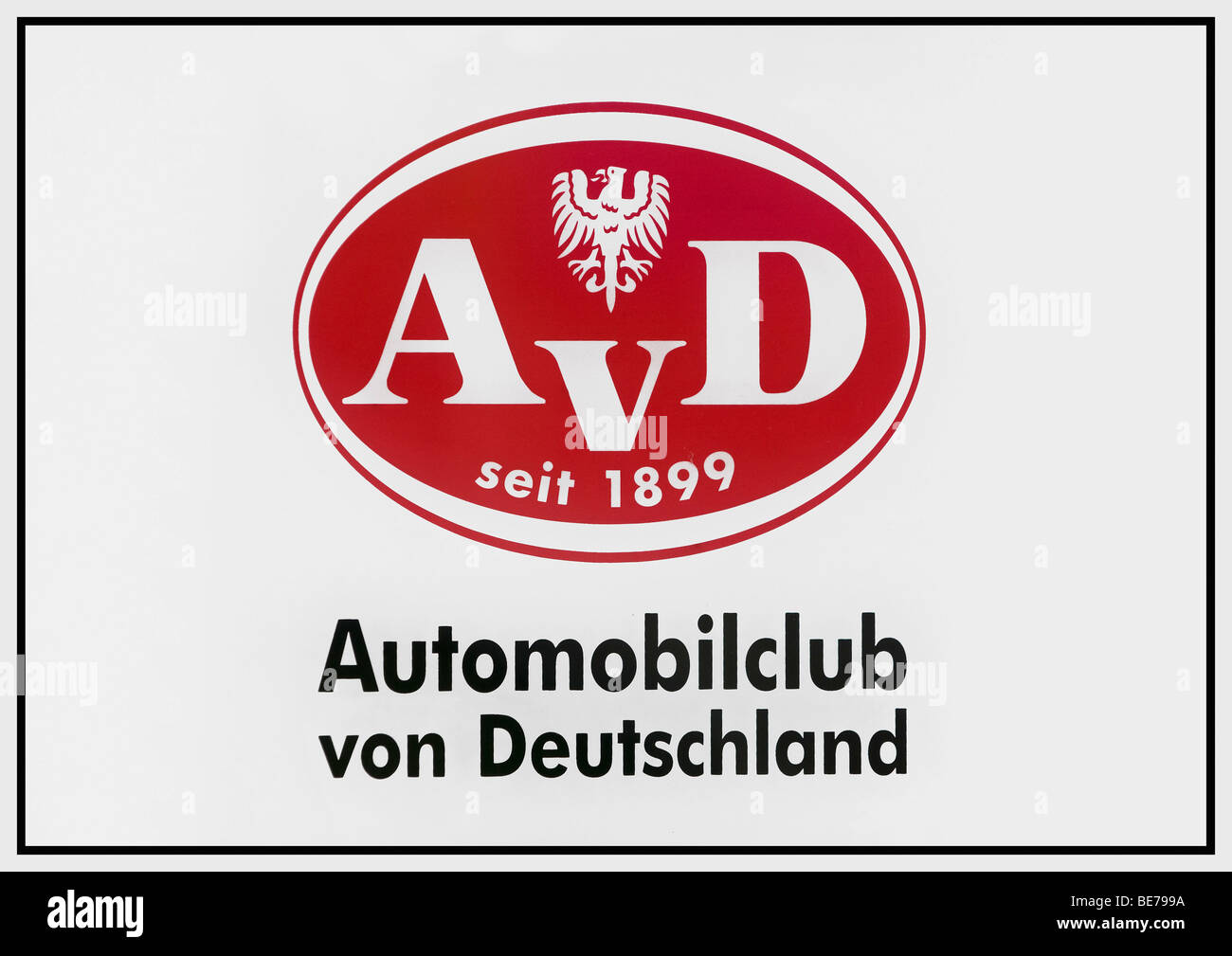 Automobilclub von deutschland avd logo du club automobile allemand ...