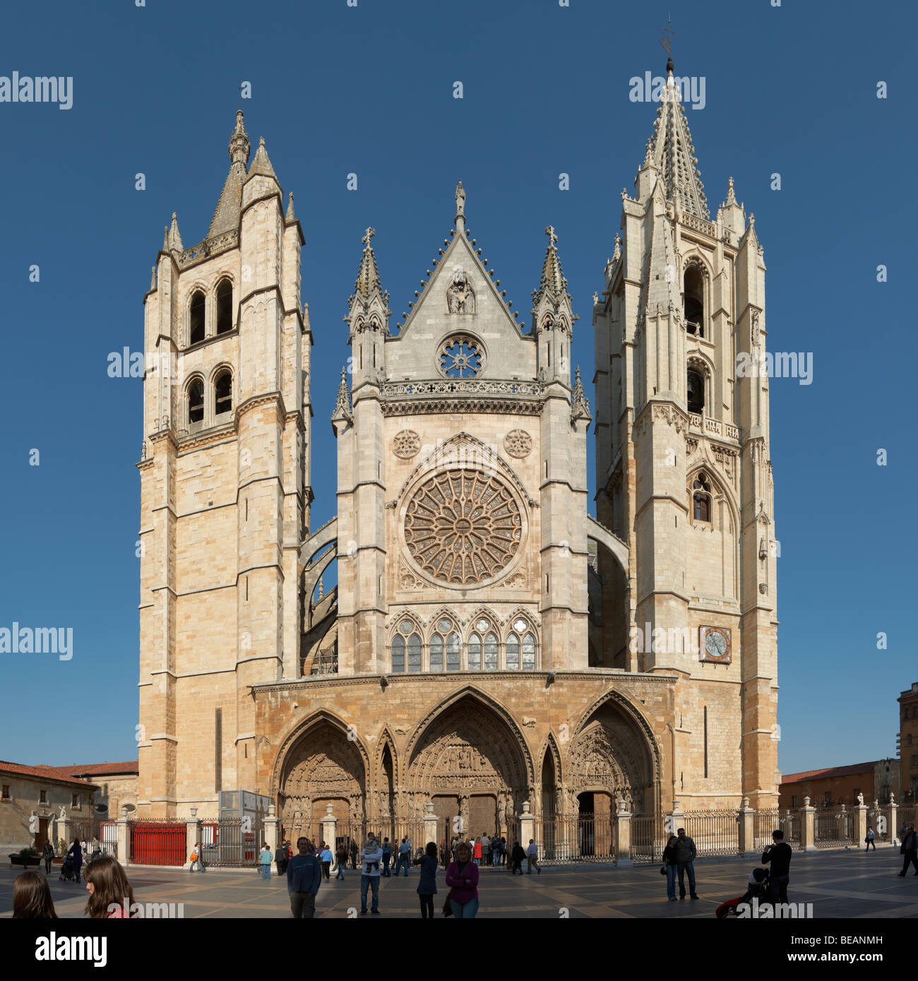 La cathédrale Santa Maria de la Regla Plaza de la Regla, Leon Espagne ...