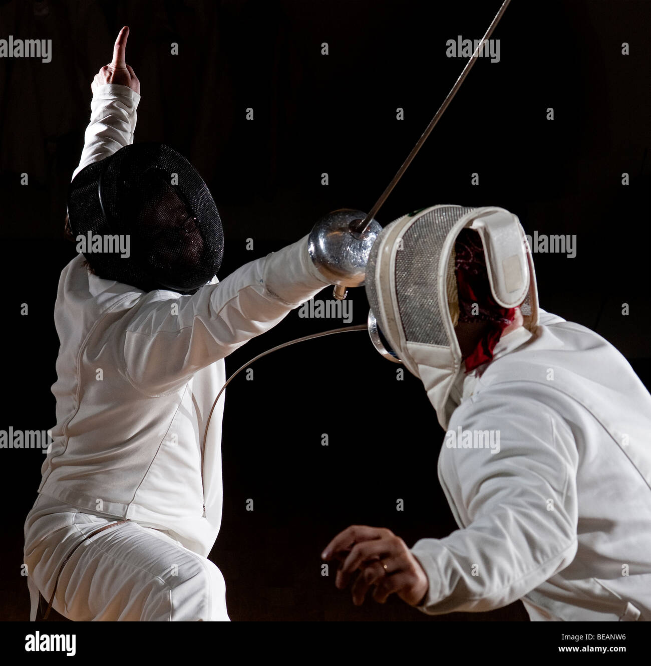 Grip sword epee fencing sport Banque de photographies et d’images à ...