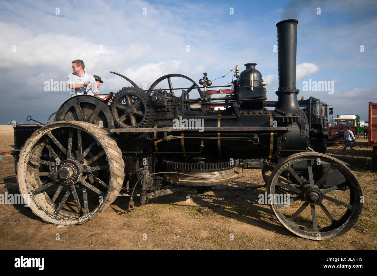 John fowler steam tractor Banque de photographies et d’images à haute ...
