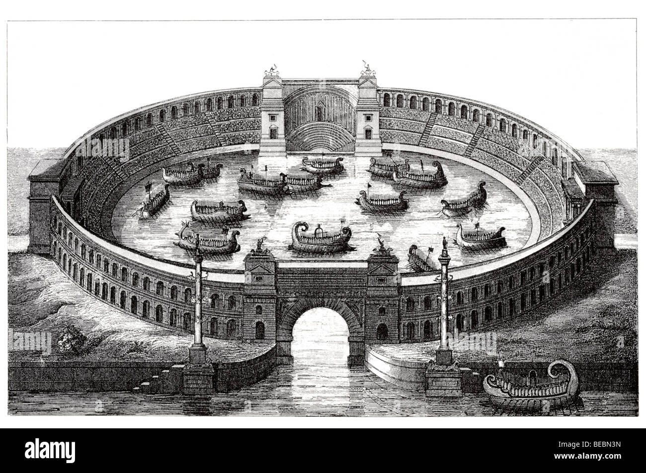 Batailles navales romaines Banque de photographies et d’images à haute ...