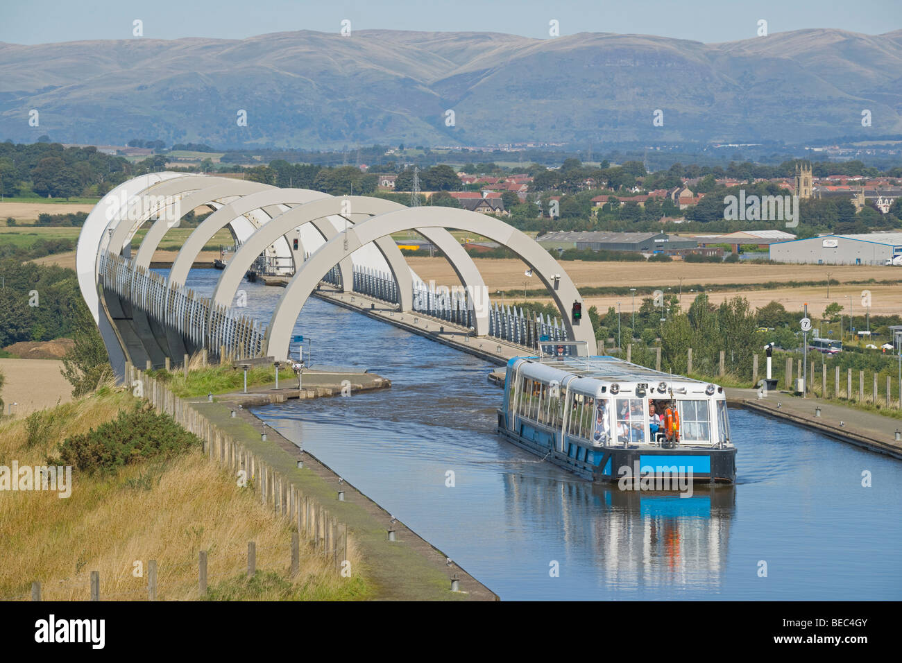 La roue de falkirk est Banque de photographies et d’images à haute ...