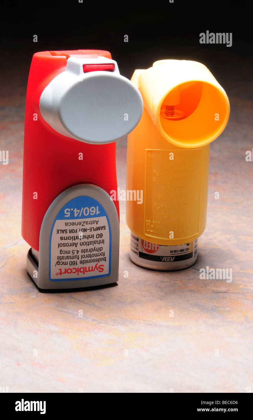 Inhaler medication lung Banque de photographies et d’images à haute ...