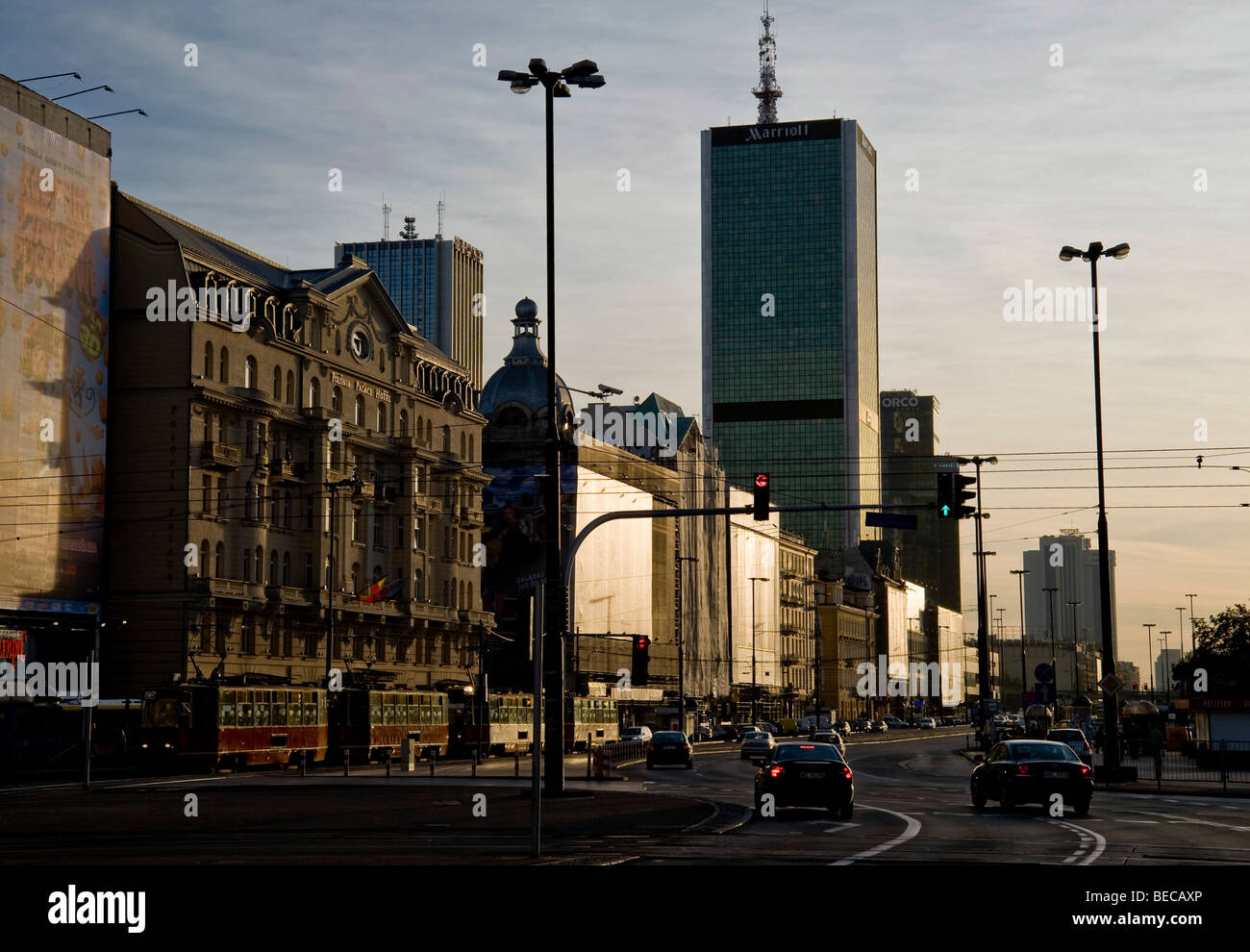 Warsaw towers Banque de photographies et d’images à haute résolution ...