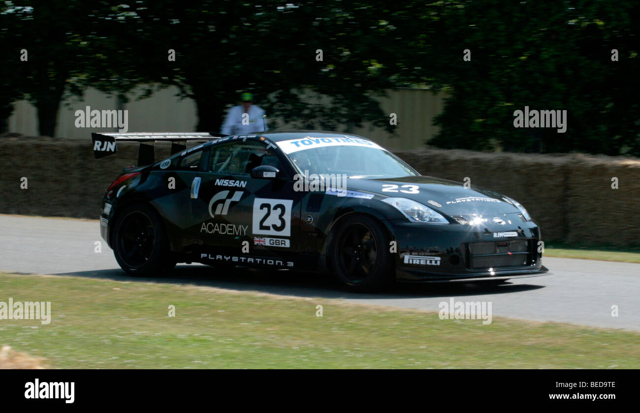 2005 Nissan 350Z GT2 lors de la Vitesse de Goodwood Festival 2009 Photo ...
