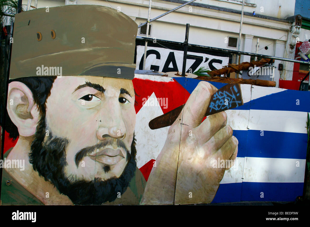 Fidel castro graffiti Banque de photographies et d’images à haute ...