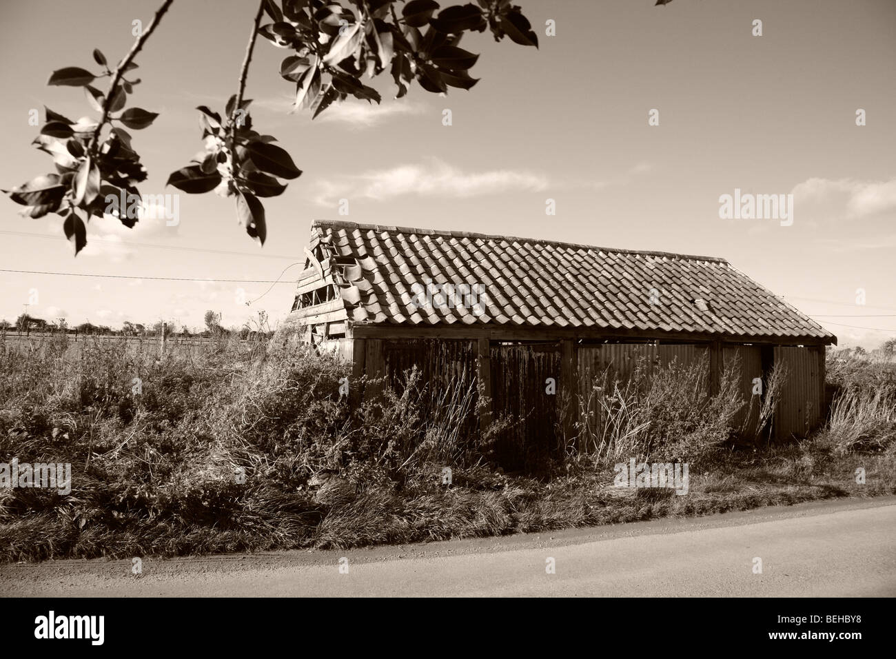 Vieille grange agricole Banque de photographies et d’images à haute ...