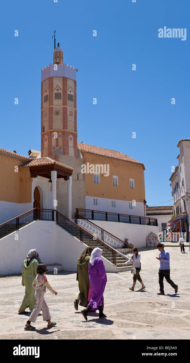 Chefchaouen mosque morocco Banque de photographies et d’images à haute ...