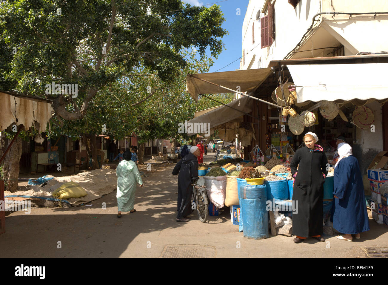 Quartier Habous, Casablanca, Maroc, Afrique Photo Stock - Alamy