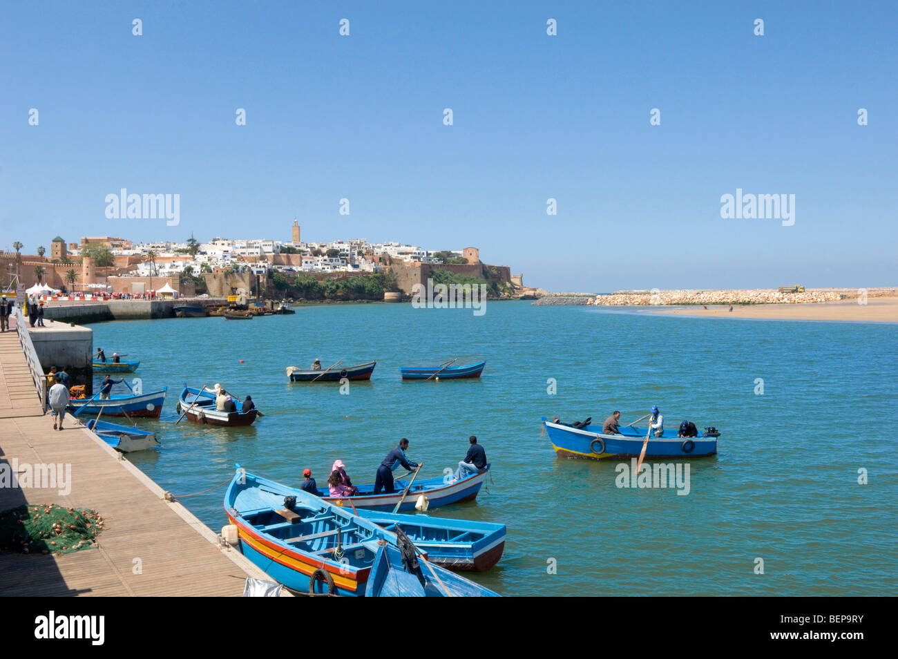 Fleuve Bouregreg, Rabat, Maroc, Afrique Photo Stock - Alamy