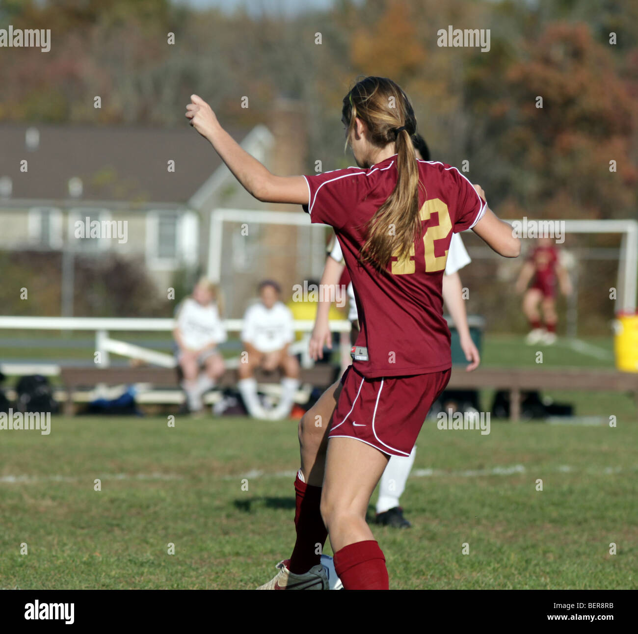 Legs High School Girls Soccer Banque d'image et photos - Alamy