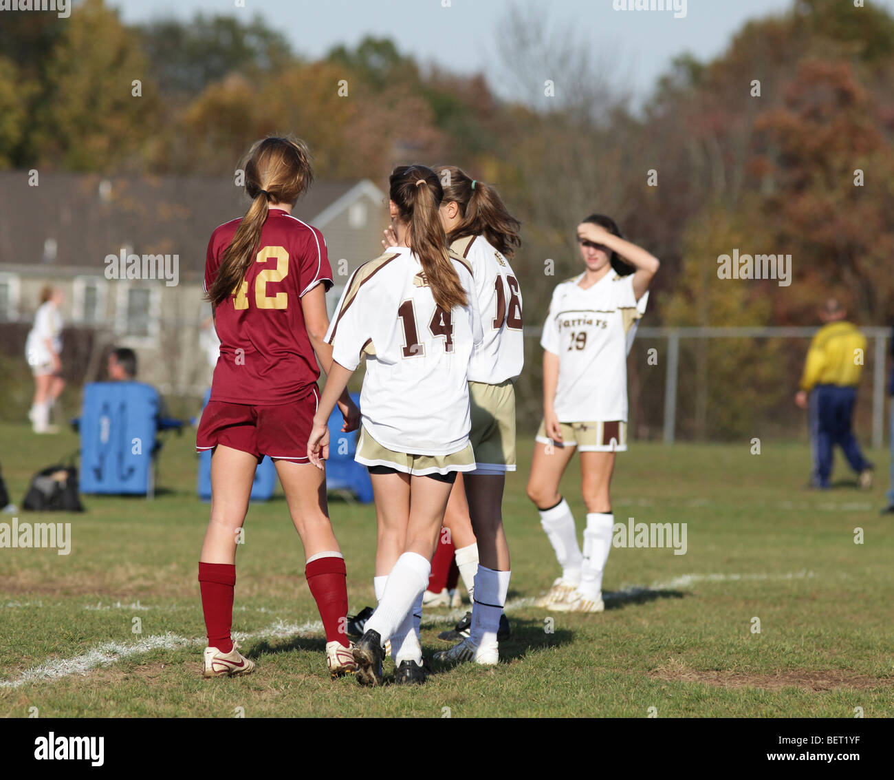 Legs High School Girls Soccer Banque d'image et photos - Alamy