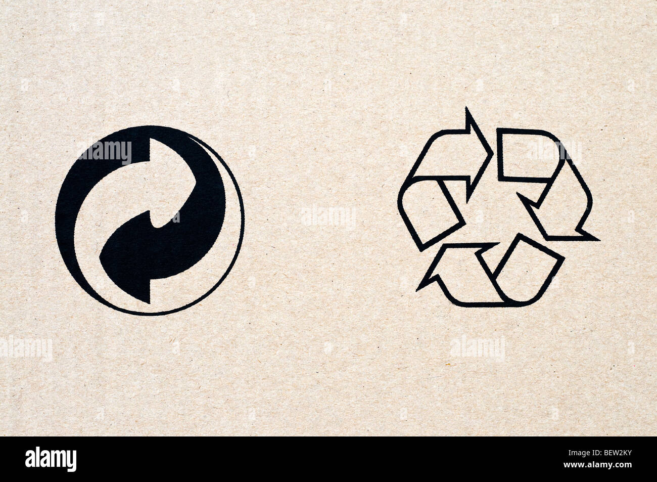 Recycling logo Banque de photographies et d’images à haute résolution ...