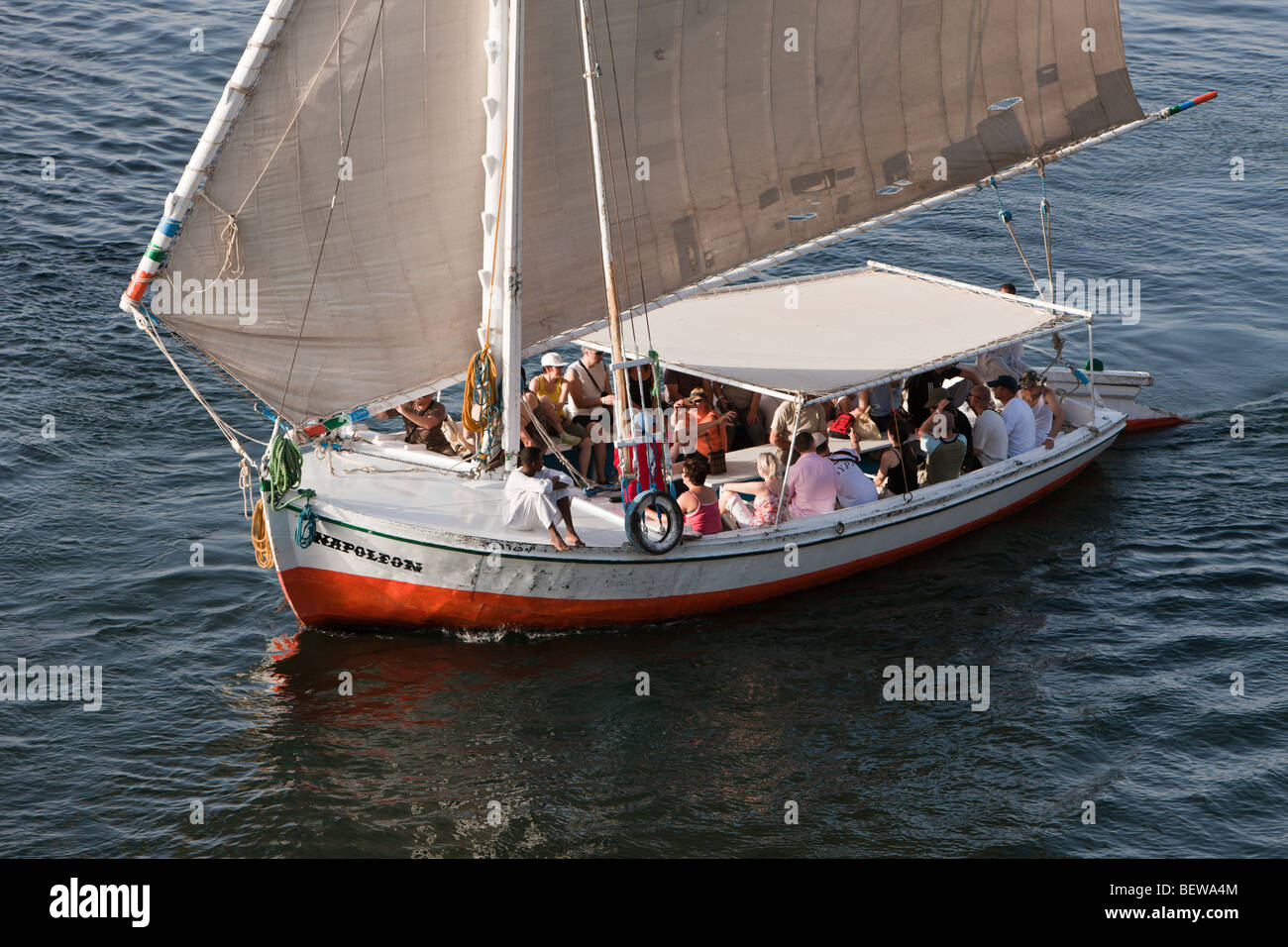 Felouque sur le nil egypte Banque de photographies et d’images à haute ...
