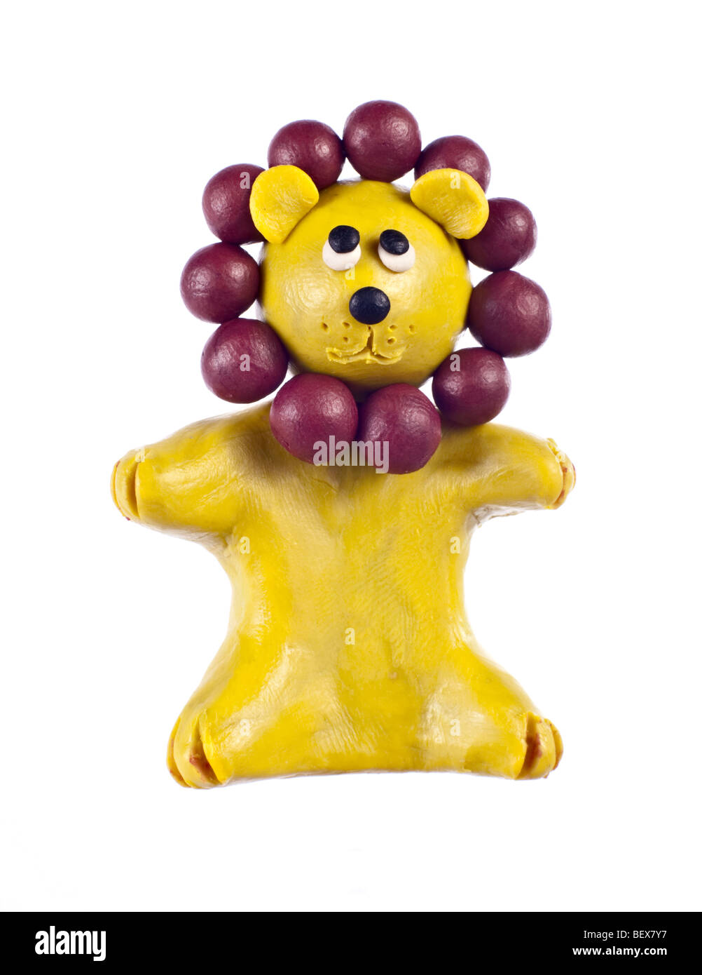 Le lion, signe du zodiac faites de pâte à modeler Photo Stock - Alamy