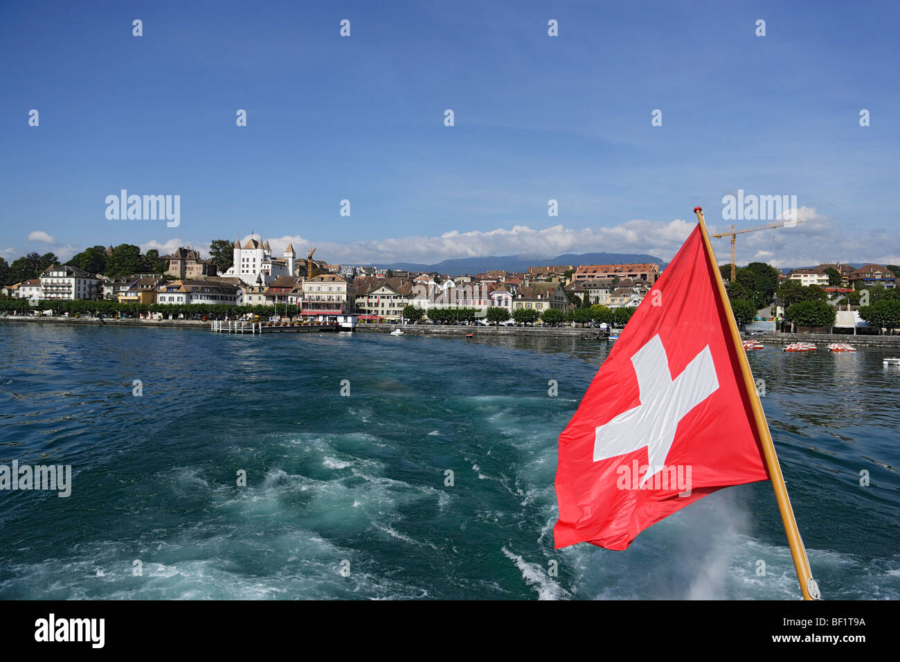 Drapeau de nyon Banque de photographies et d’images à haute résolution ...