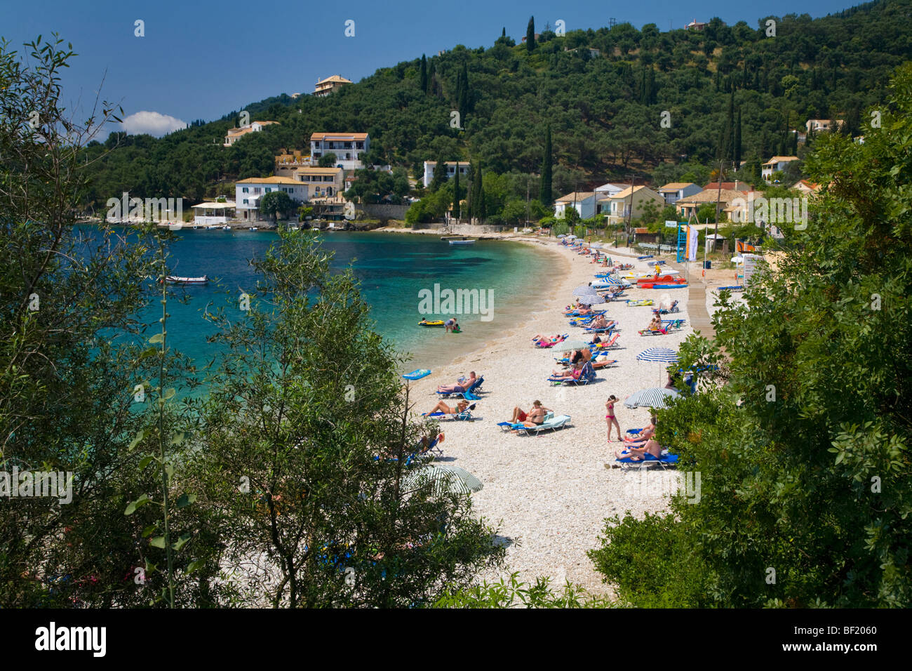 Kalami beach corfu greece Banque de photographies et d’images à haute ...