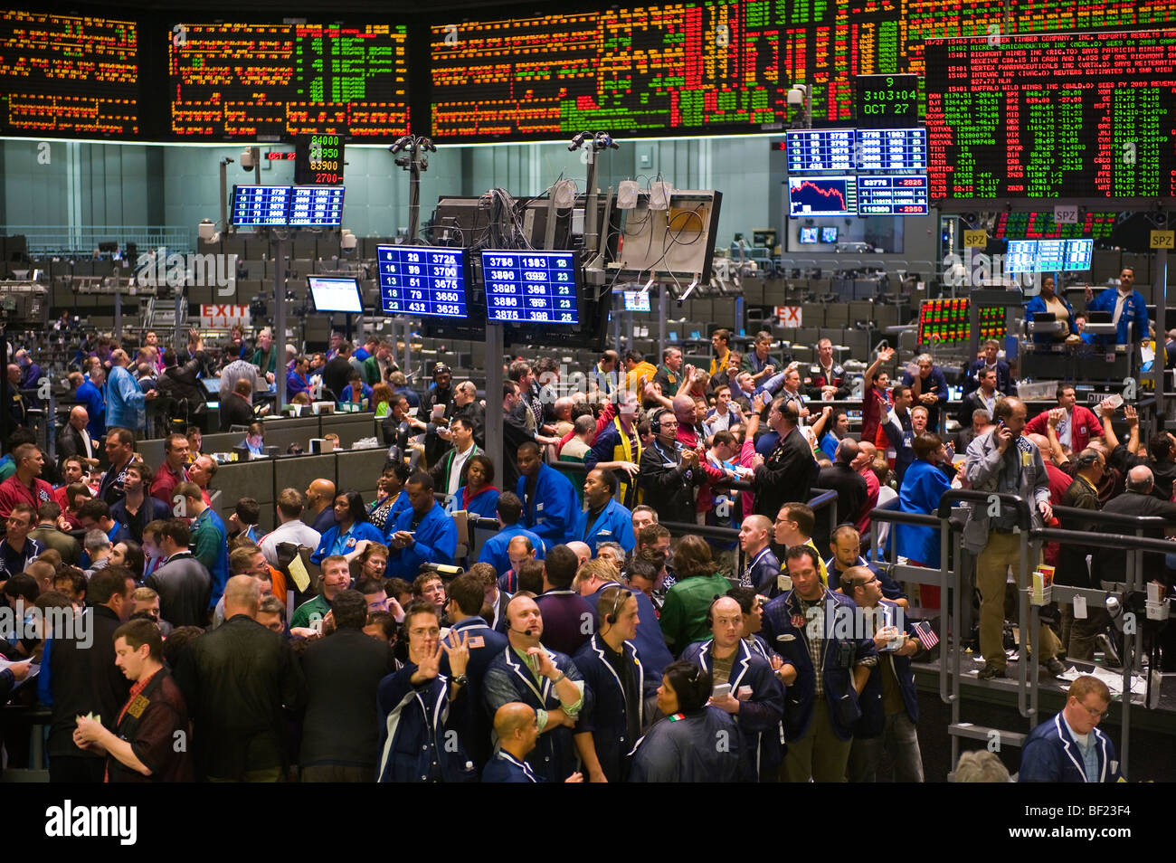 Stock exchange trading Banque de photographies et d’images à haute ...