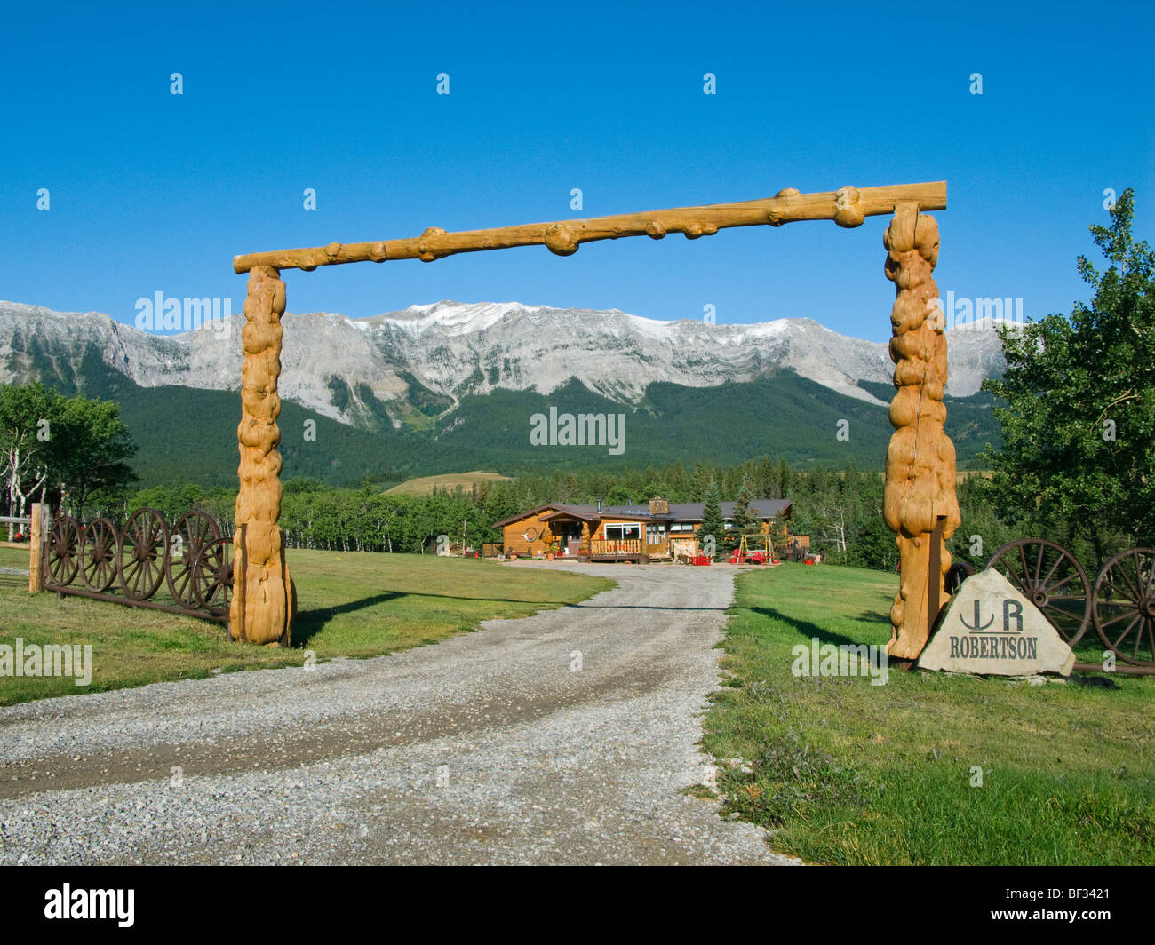 Alberta ranch Banque de photographies et d’images à haute résolution ...