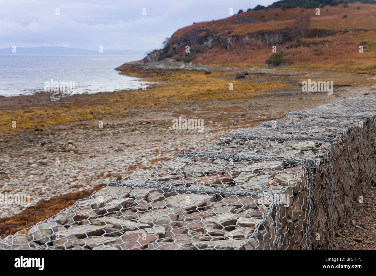 Gabion wall Banque de photographies et d’images à haute résolution - Alamy