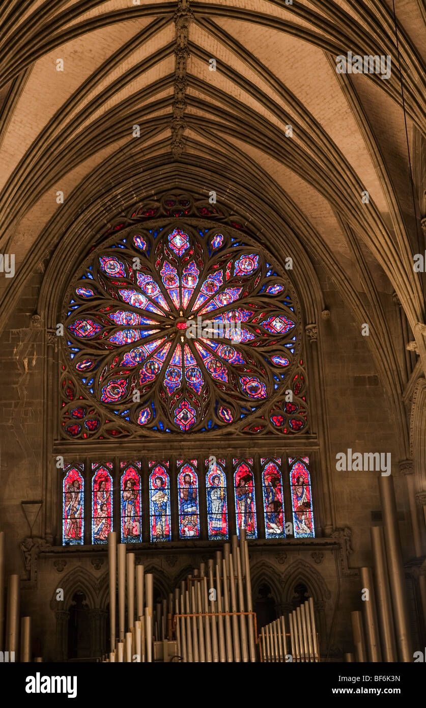 Cathédrale de Nidaros Trondheim Norvège eglise de l'intérieur et de l ...
