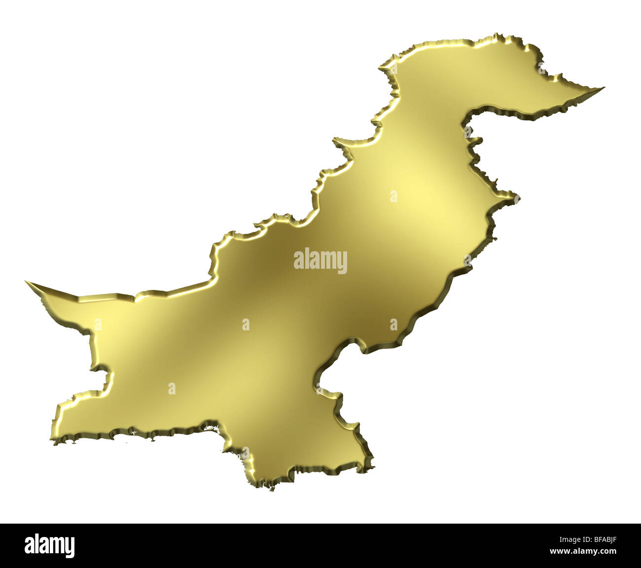 Map of pakistan Banque d'images détourées - Alamy
