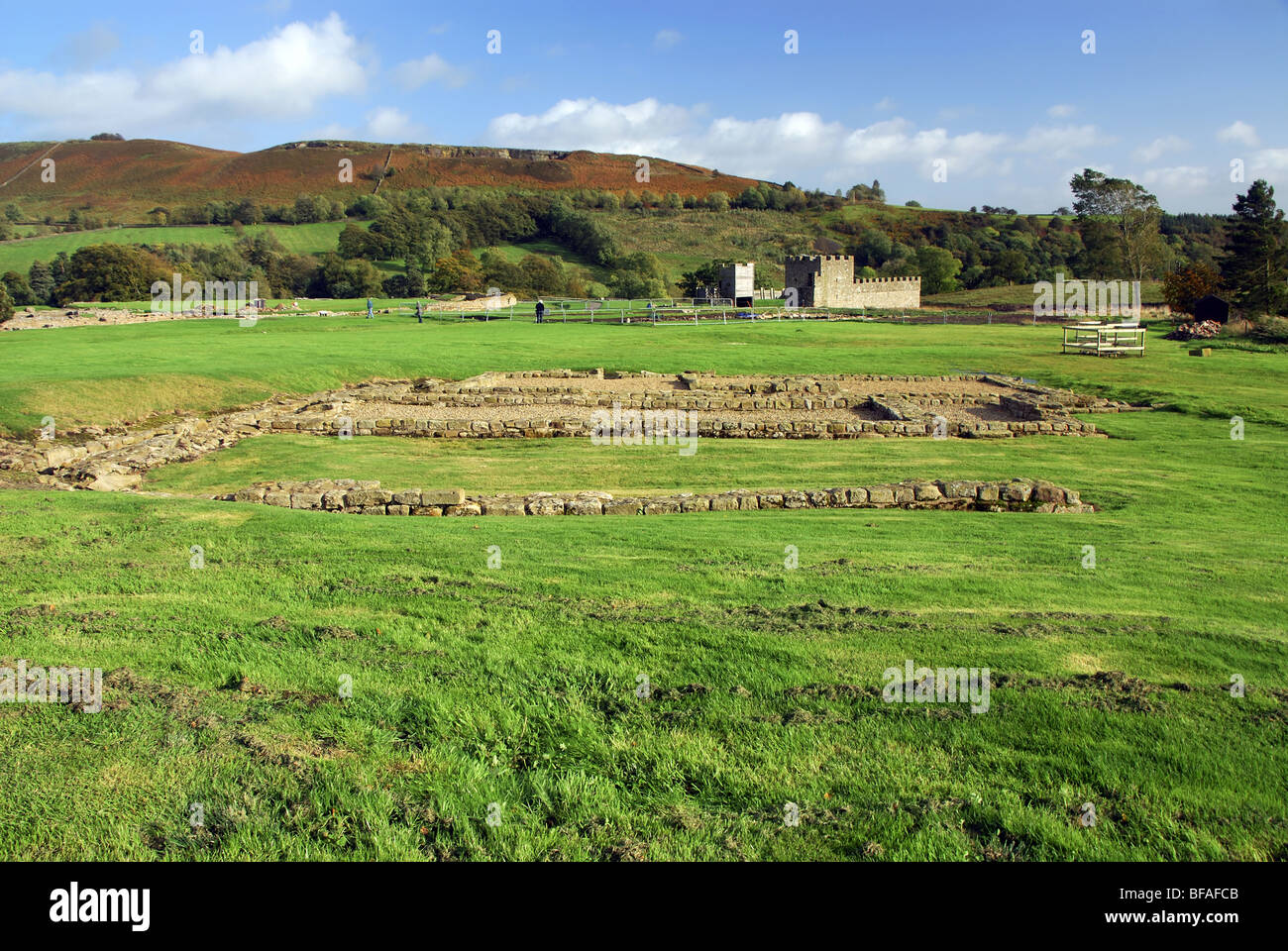 Vindolanda northumberland Banque de photographies et d’images à haute ...