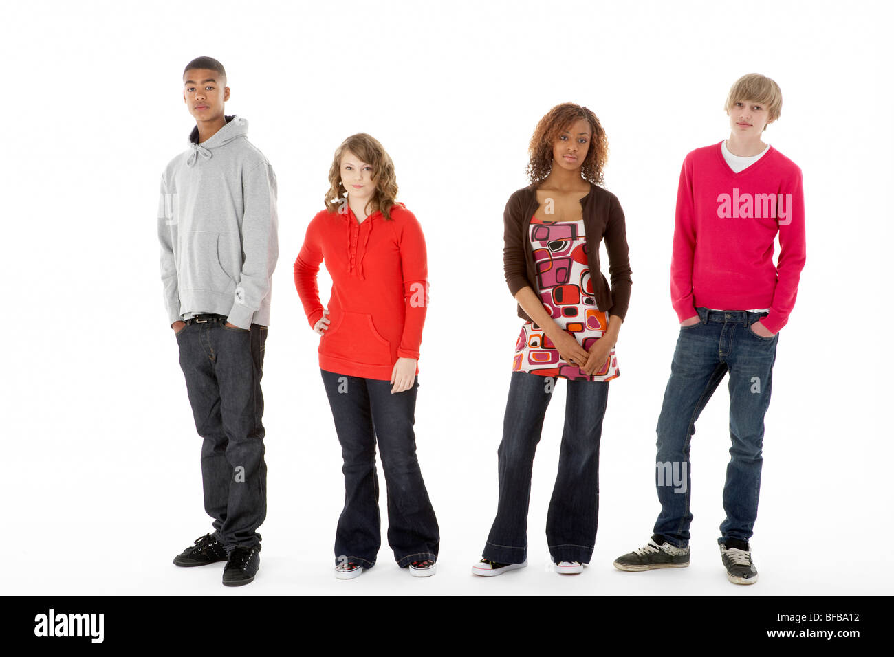 Groupe de quatre Banque de photographies et d’images à haute résolution ...