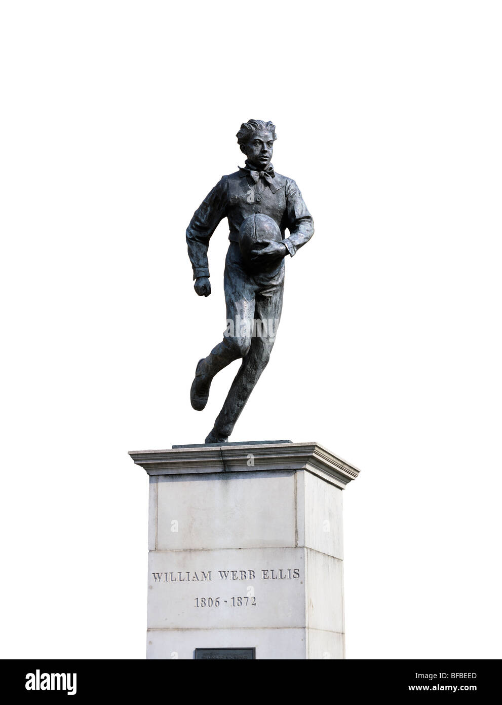 Statue of william webb ellis Banque de photographies et d’images à ...