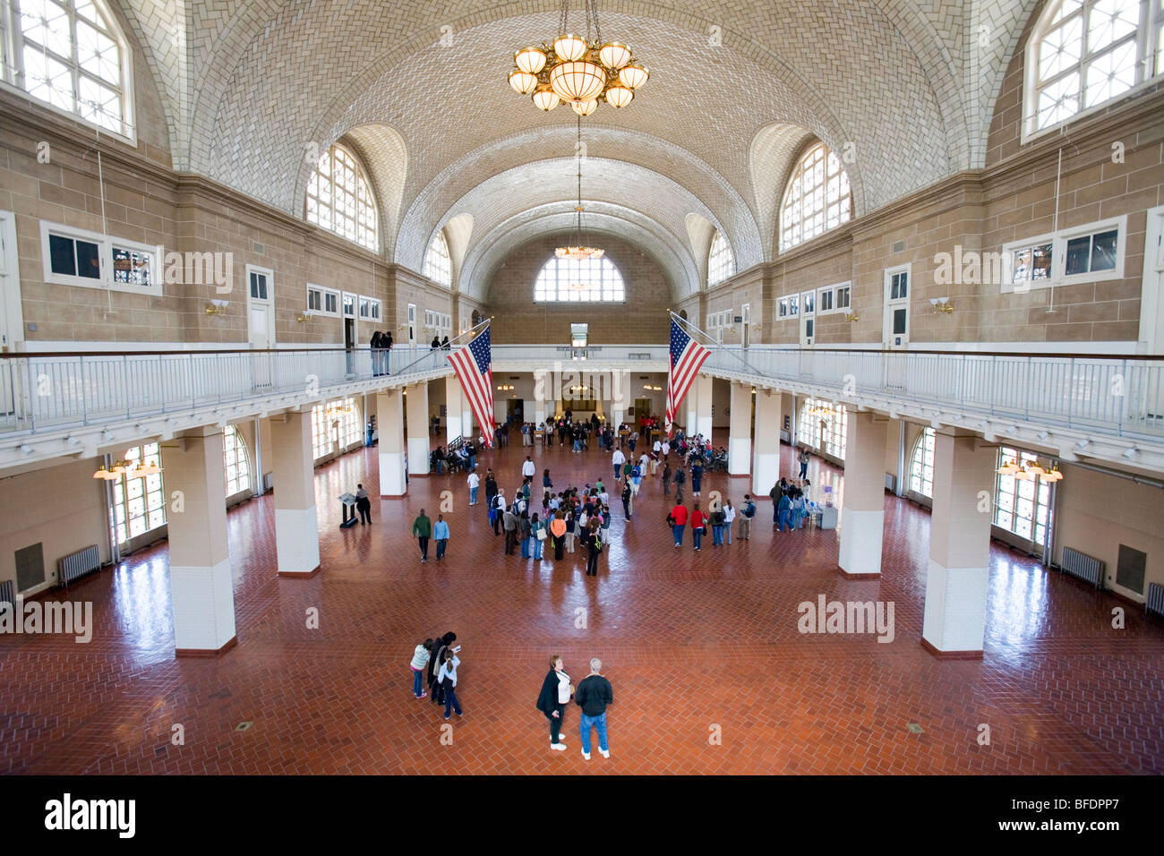 Ellis island main building Banque de photographies et d’images à haute ...