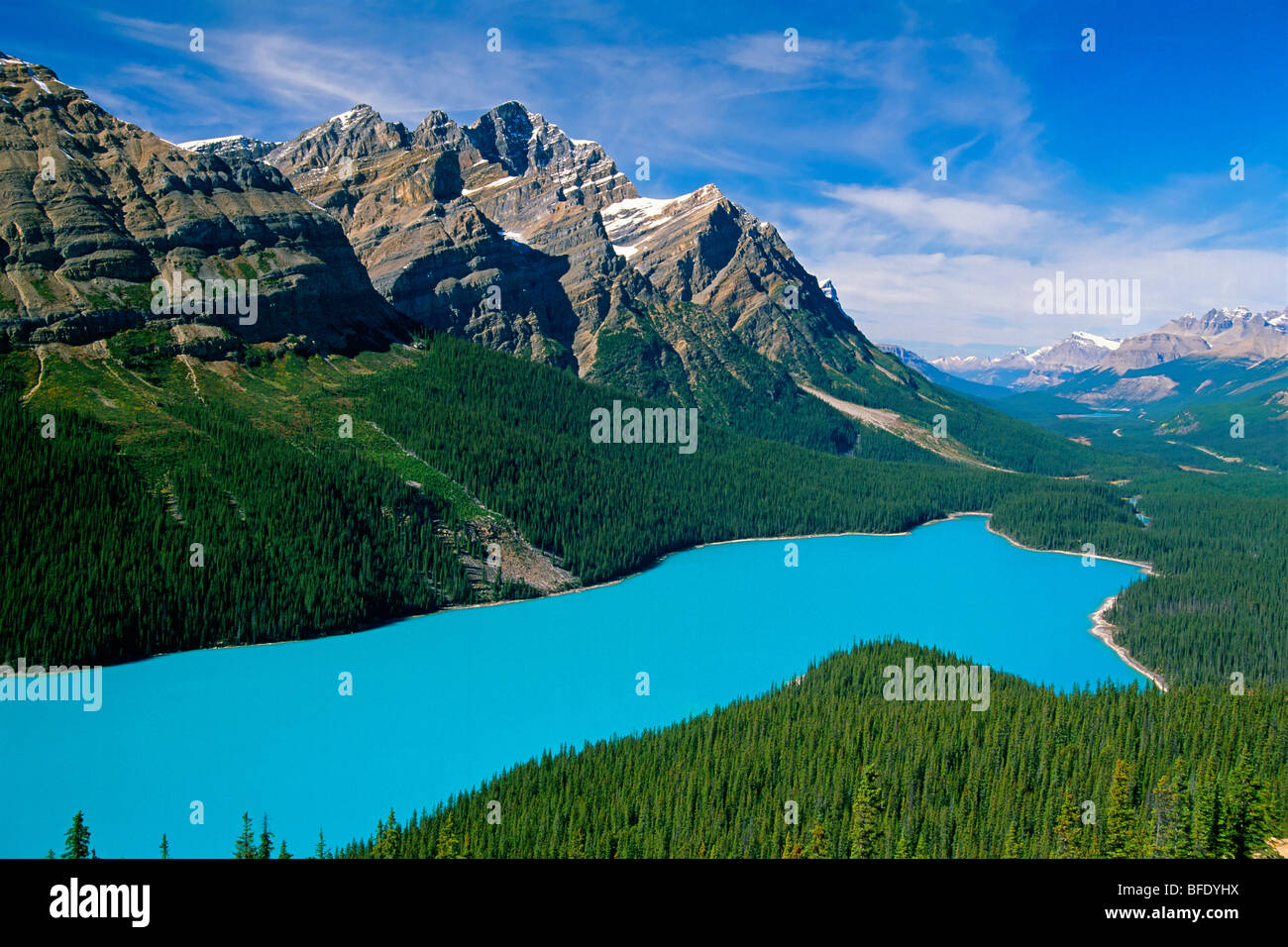Lac Peyto Banff Banque d'image et photos - Alamy