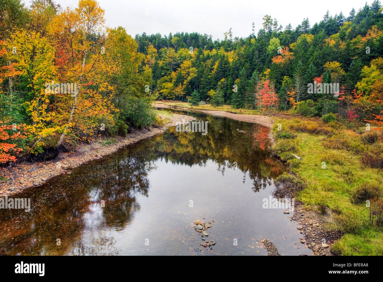Le long de la piste de glooscap Banque de photographies et d’images à ...