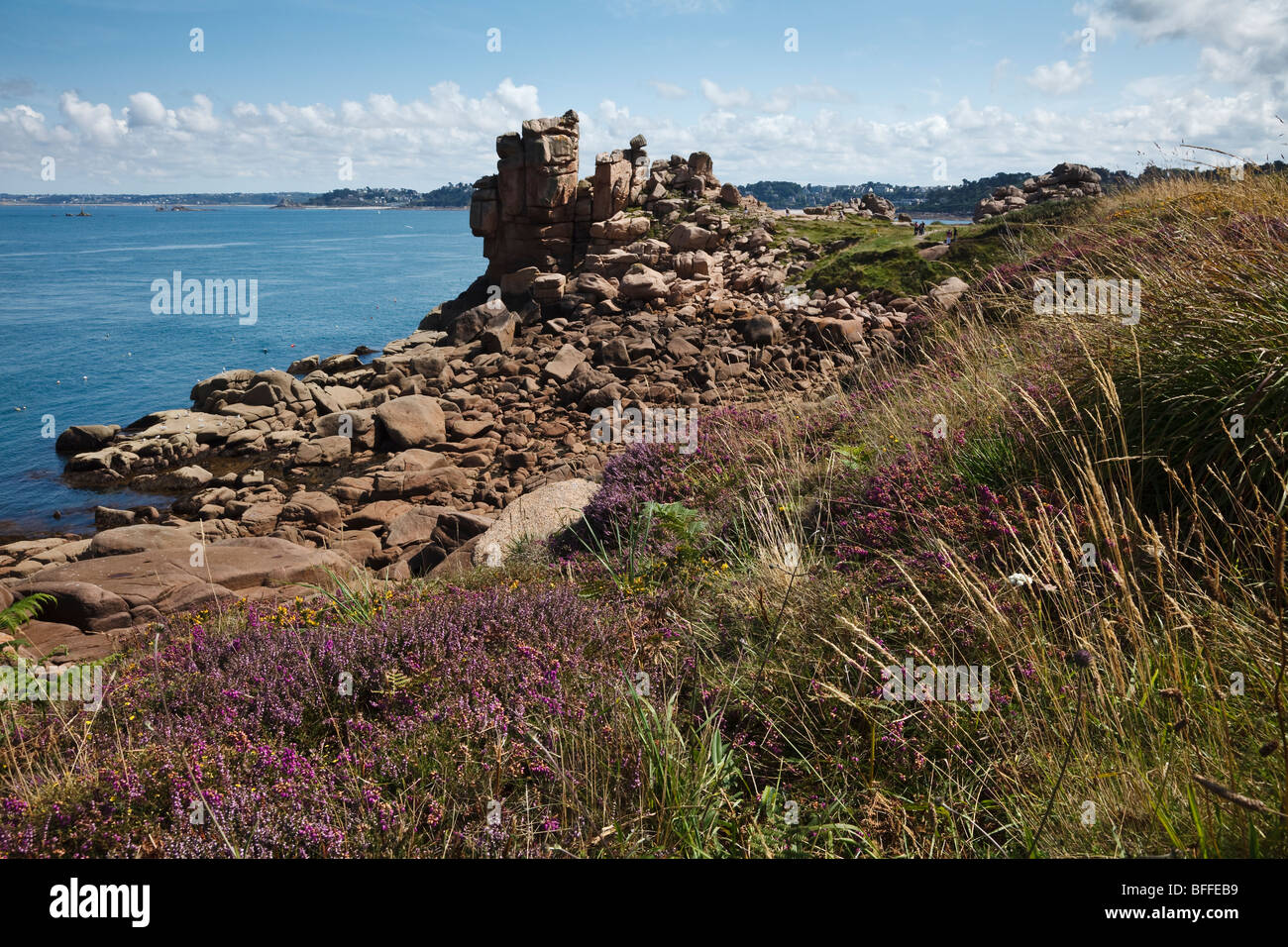 Côte de Granit Rose (Côte de Granit Rose), Côte d'Armor, Bretagne ...