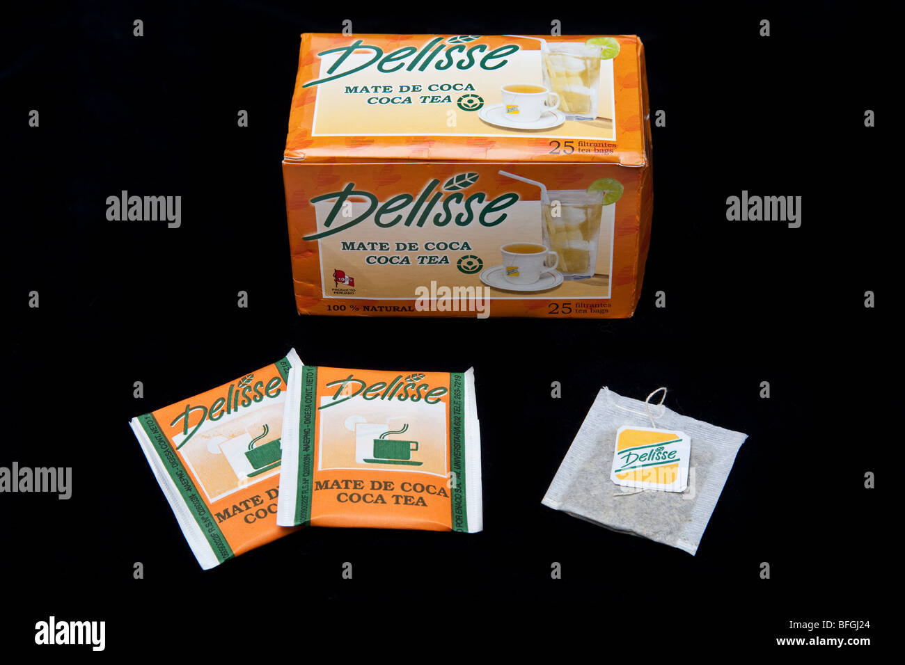 Delisse Mate de coca, un thé de fines herbes traditionnelle péruvienne ...