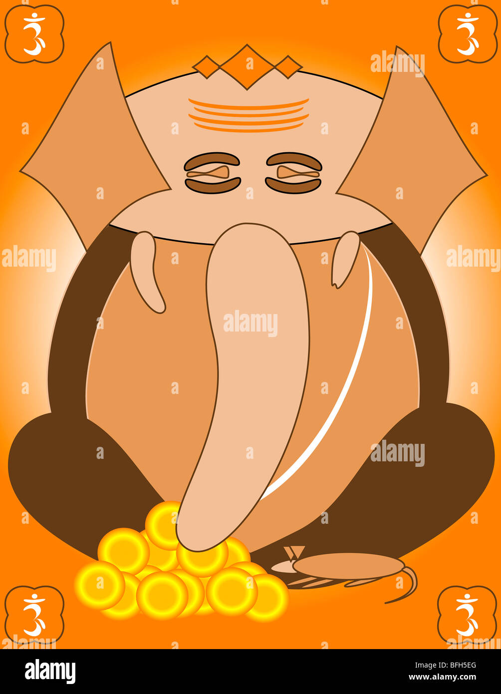 Lord ganesha graphic Banque de photographies et d’images à haute ...