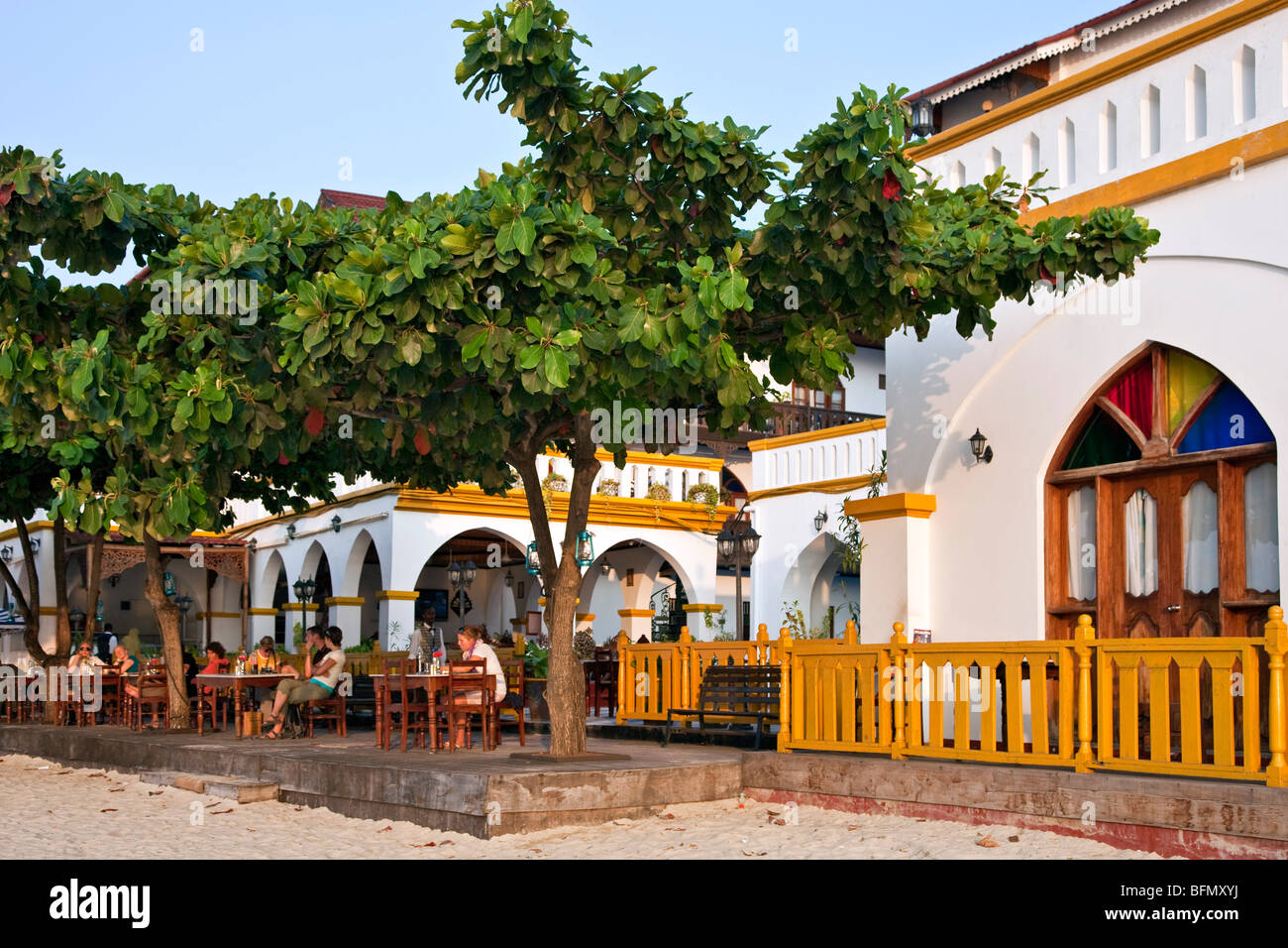 La Tanzanie, Zanzibar, Stone Town. Tembo House Hotel construit sur une ...