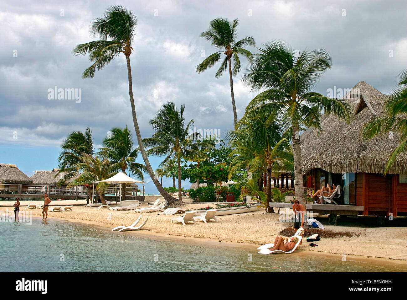 Moorea pearl resort Banque de photographies et d’images à haute ...