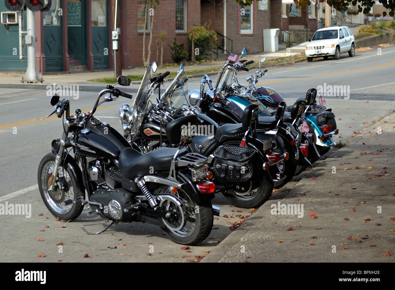 Harley davidson hog Banque de photographies et d’images à haute ...