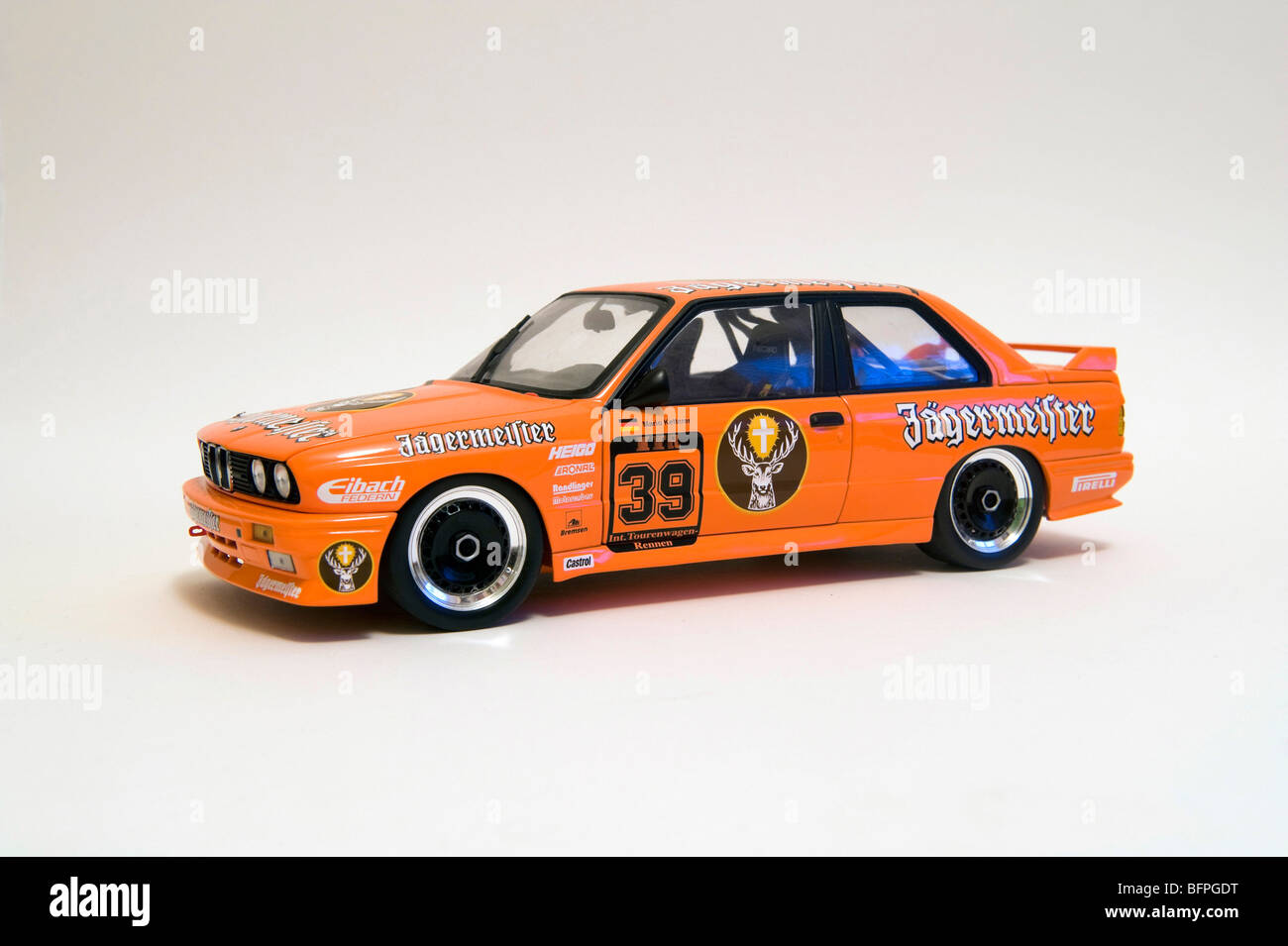 BMW M3 E30 DTM Touring Car Jagermeister à partir de 1988 Photo Stock ...